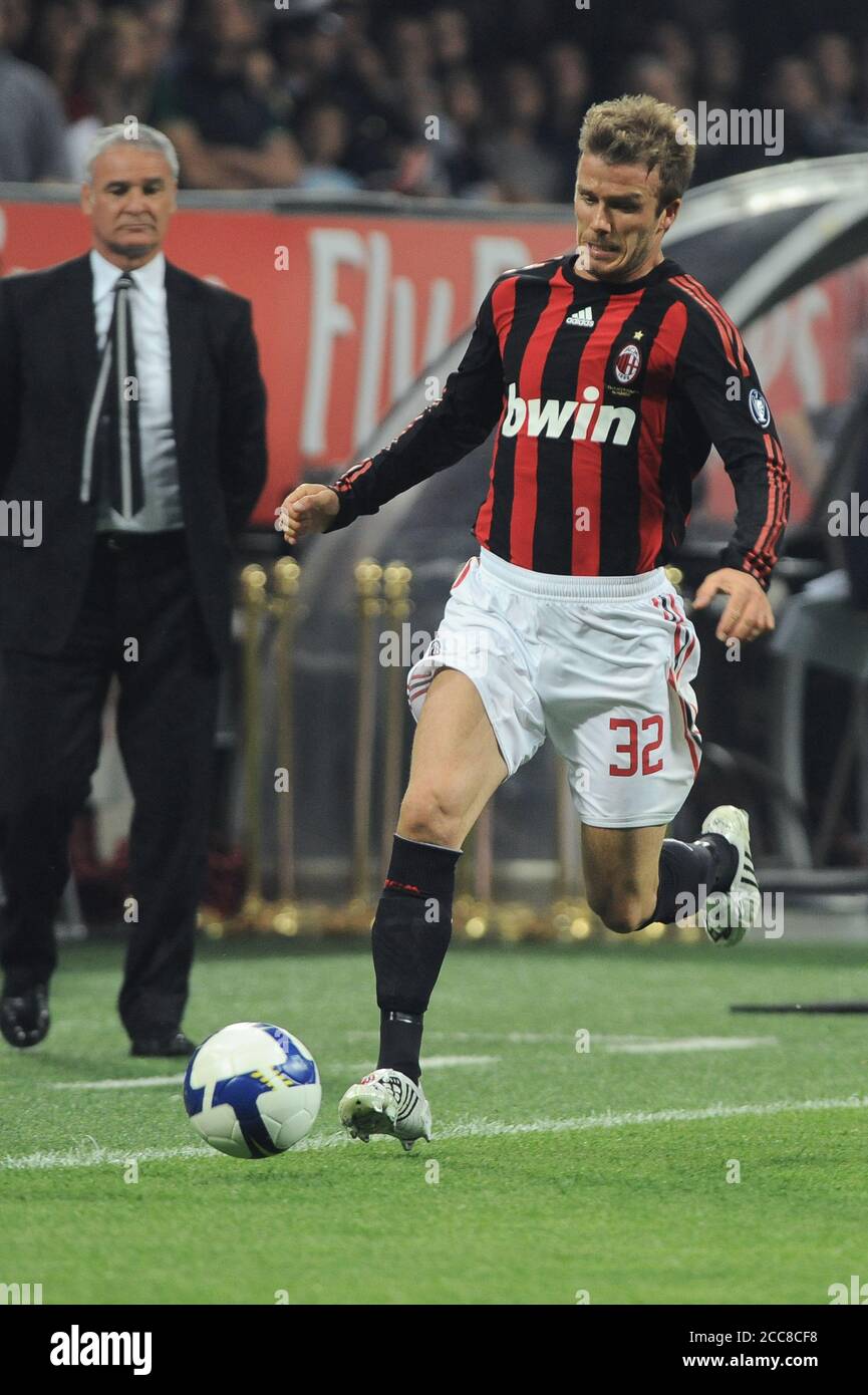 Milan Italy, 10 May 2009, "G.MEAZZA SAN SIRO " Stadium, Serious ...
