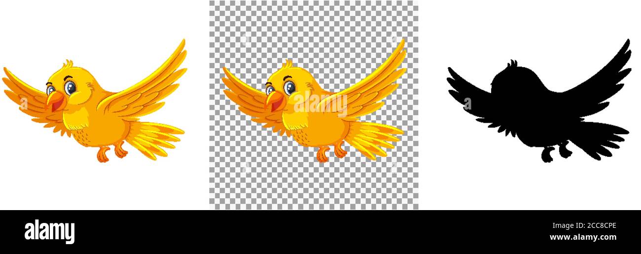 Set of bird character illustration Stock Vector Image & Art - Alamy