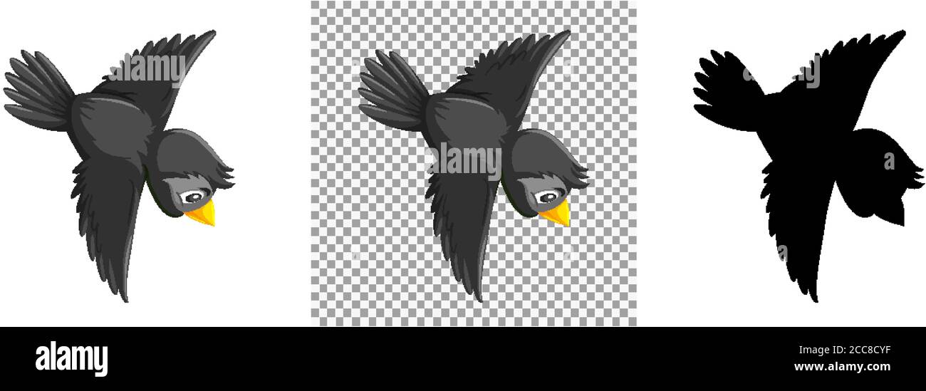 Set of bird cartoon character illustration Stock Vector Image & Art - Alamy