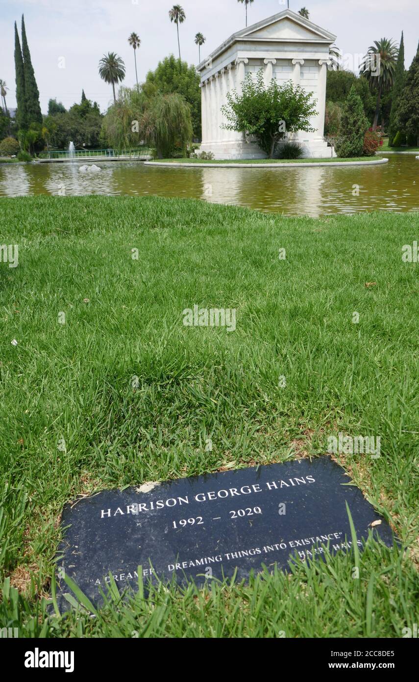 Hollywood, California, USA 17th August 2020 A general view of atmosphere of Harrison George ...