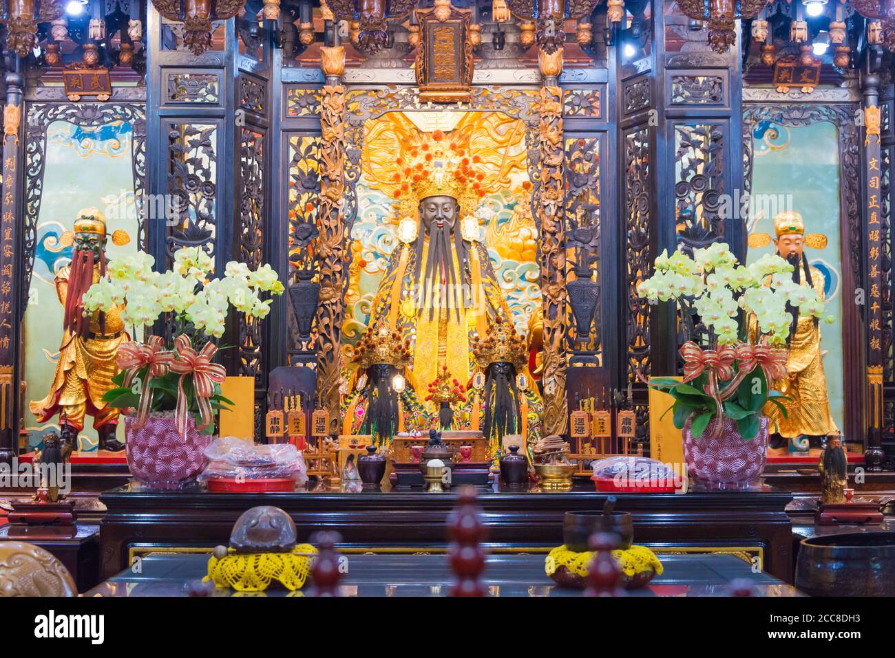 Taipei, Taiwan - Taiwan Provincial City God Temple in Taipei, Taiwan ...