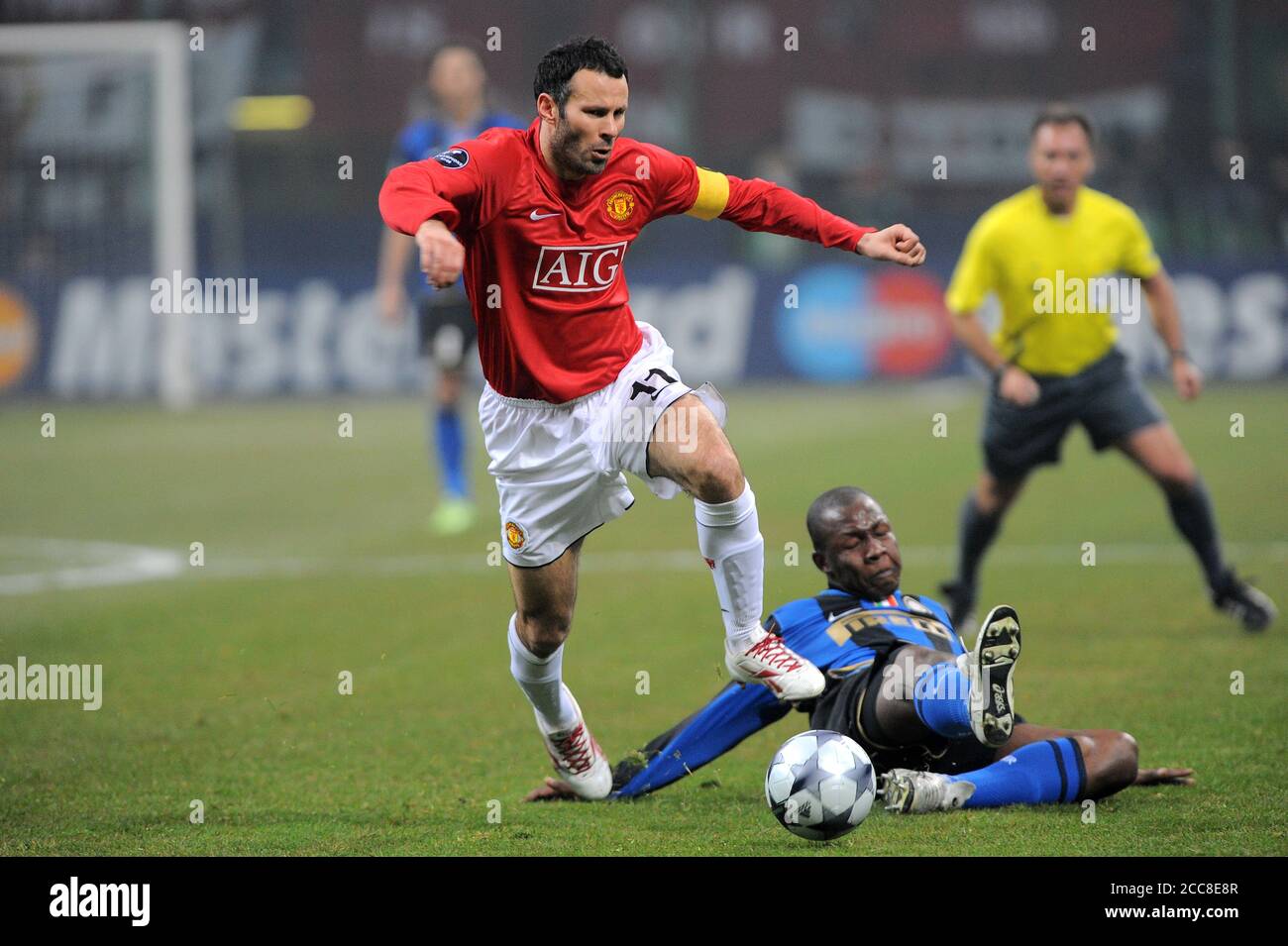 Milan Italy , 24 February 2009, "G.MEAZZA SAN SIRO " Stadium, UEFA ...