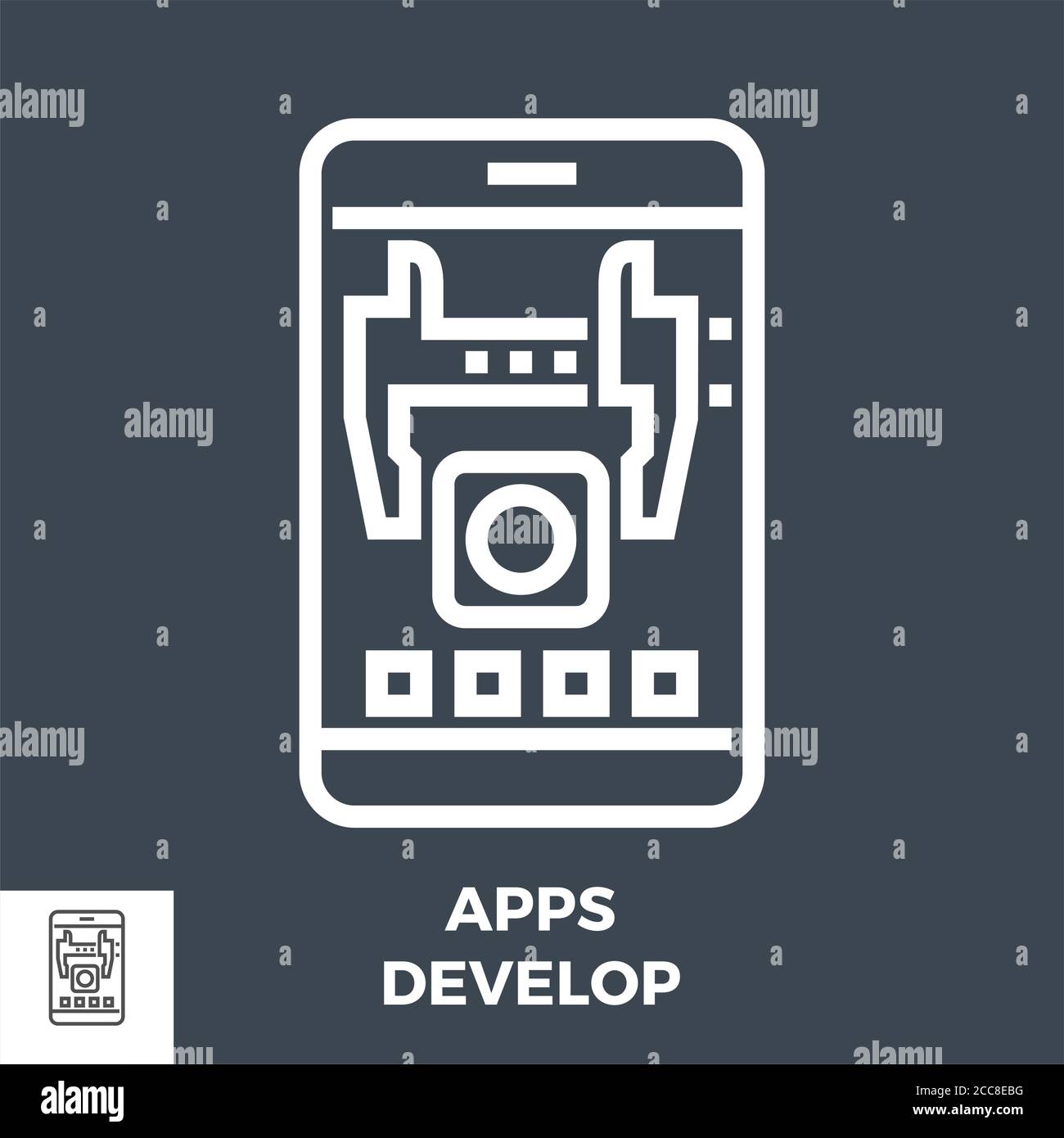 Apps develop Stock Vector Images - Alamy