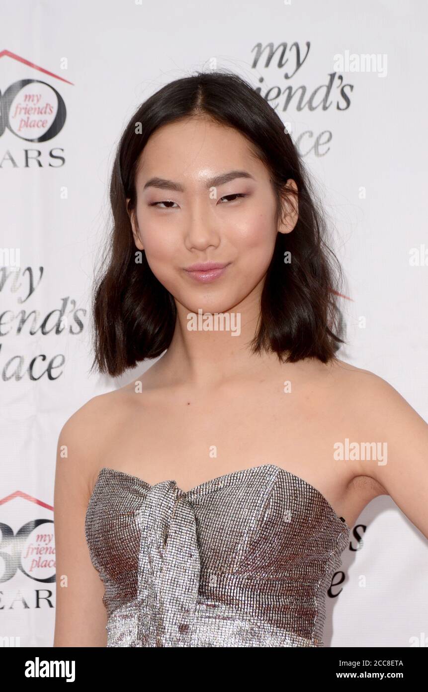 LOS ANGELES - APR 7: Madison Hu at the My Friend's Place 30th ...