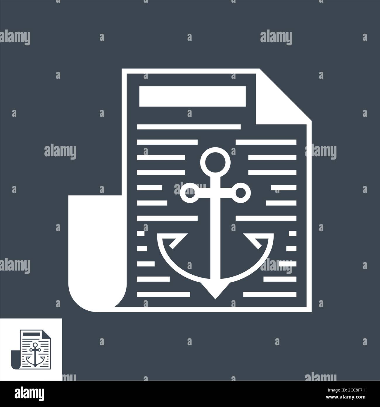Paper text icon flat Stock Vector Images - Alamy
