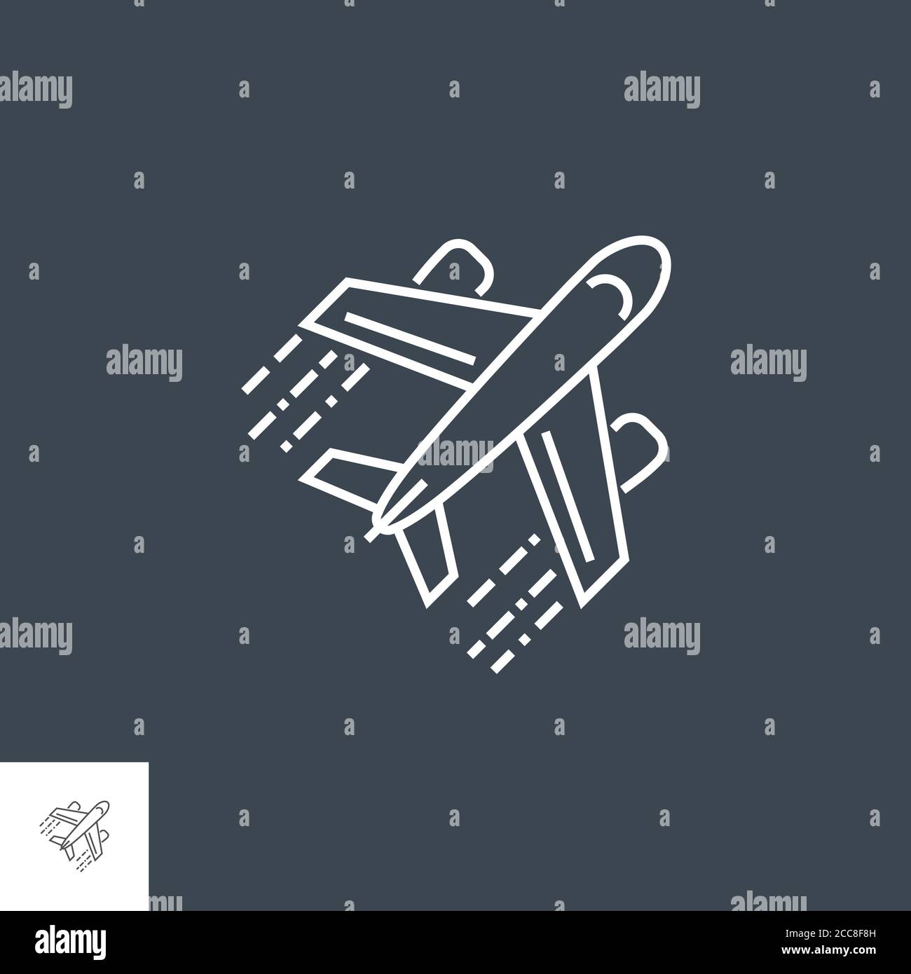 Airplane vector Icon Stock Vector Image & Art - Alamy