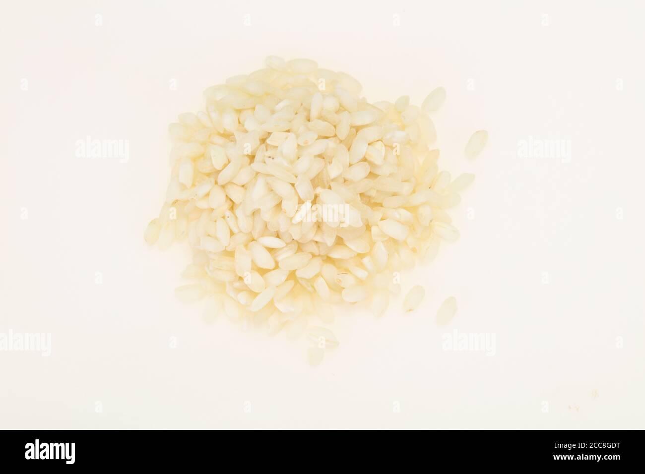 Raw Arborio rice for Italian Risotto Stock Photo - Alamy