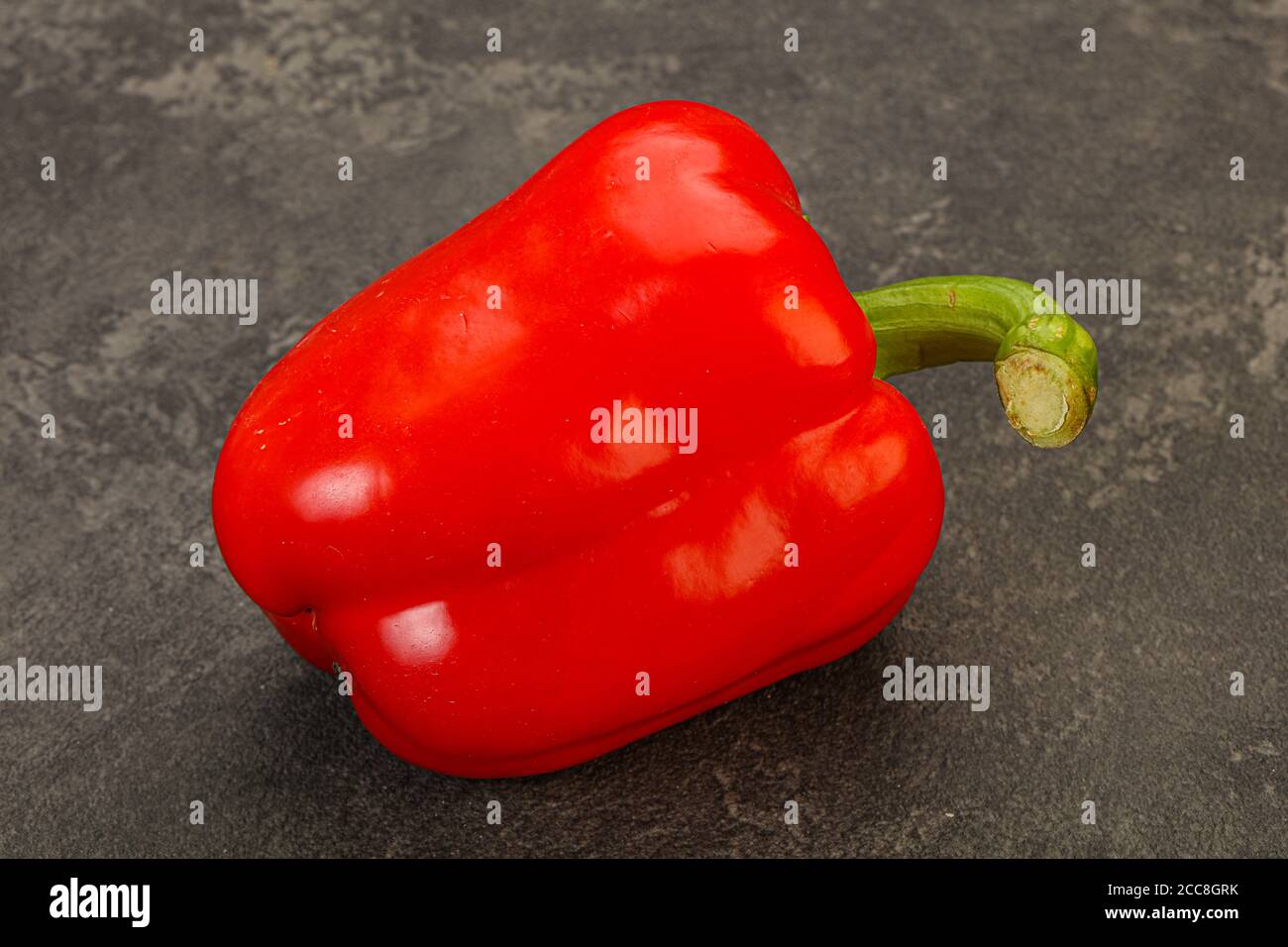 Red Bell Pepper - ripe, juicy and fresh Stock Photo - Alamy