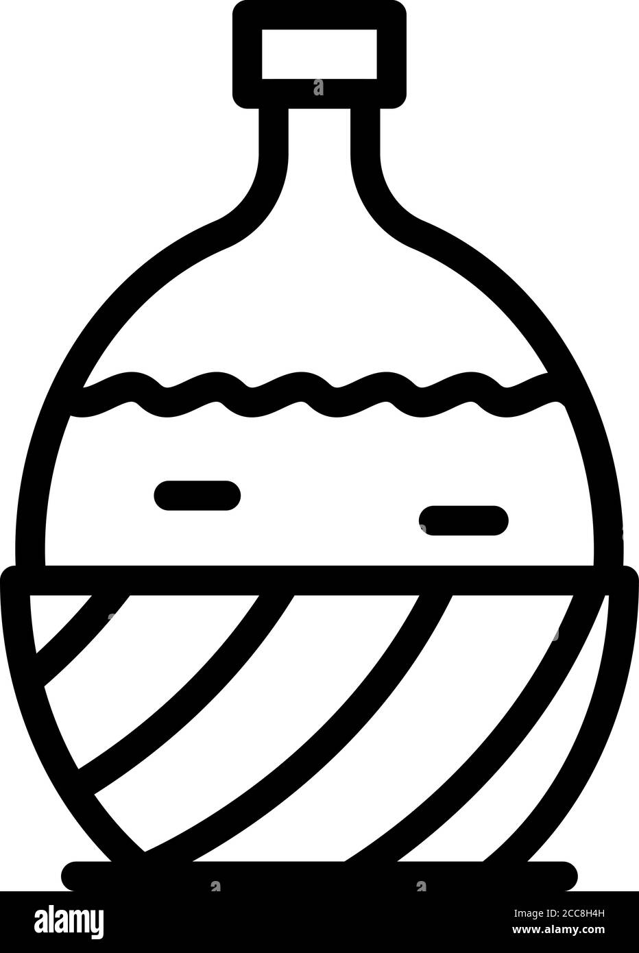 Bottle storage icon, outline style Stock Vector Image & Art - Alamy