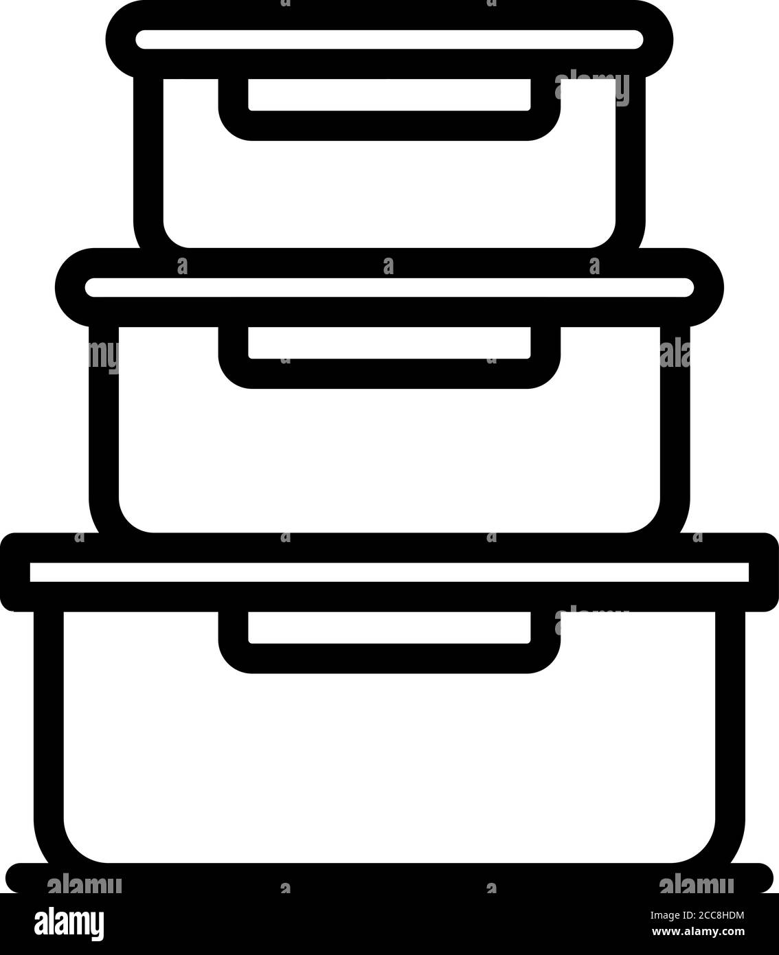 Kitchen food storage chef Stock Vector Images - Alamy