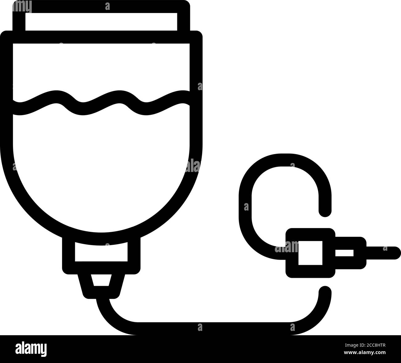 Medical drop pack icon, outline style Stock Vector Image & Art - Alamy