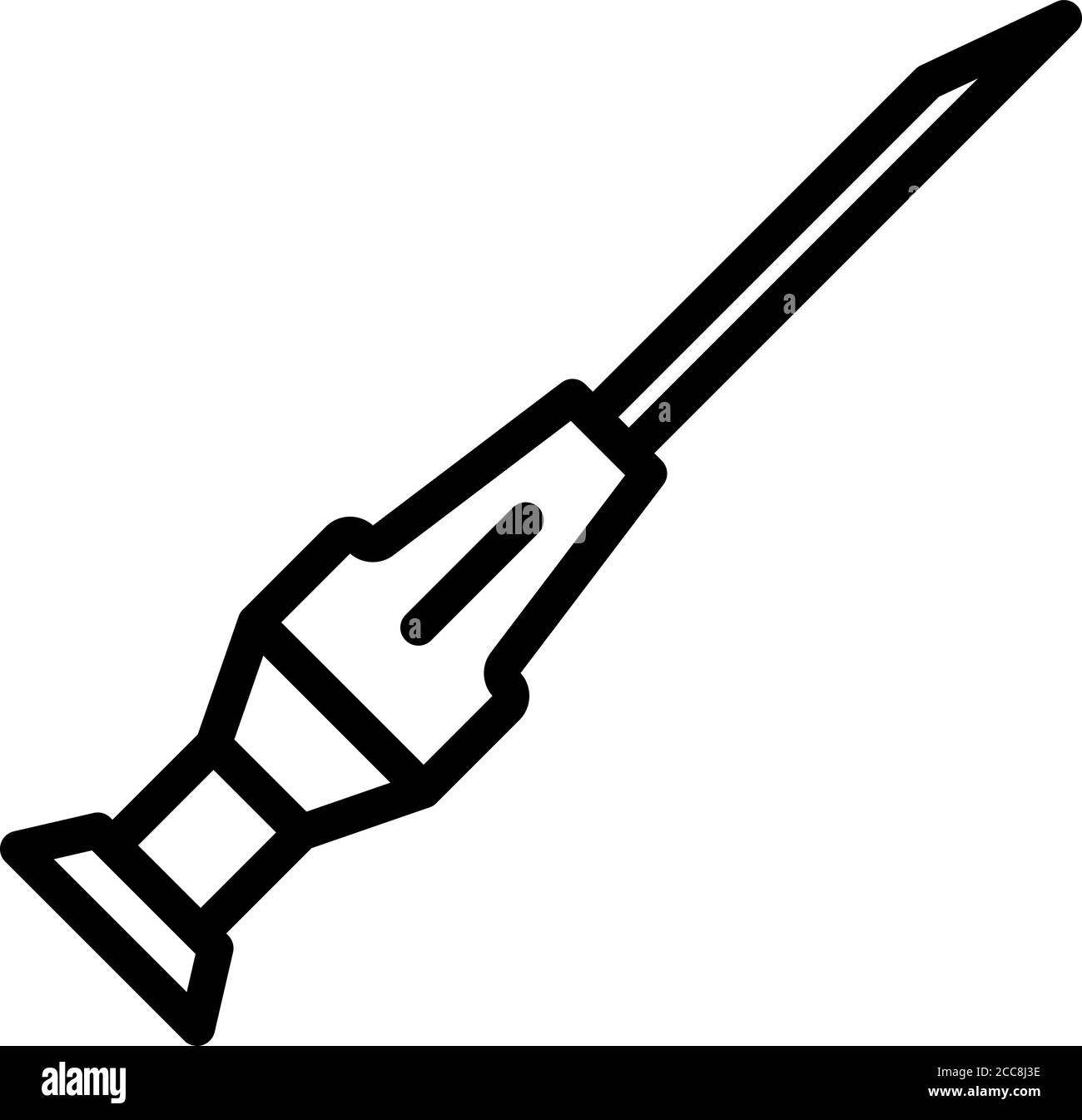 Catheter device icon, outline style Stock Vector Image & Art - Alamy