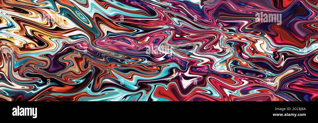 Abstract Liquid Design Stock Photo - Alamy