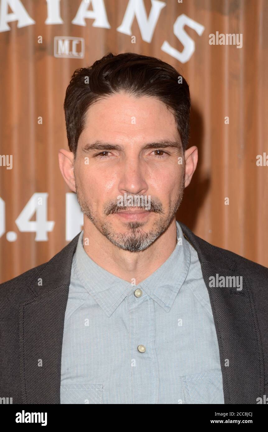 LOS ANGELES - AUG 28: Maurice Compte at the Mayans M.C. Red Carpet ...