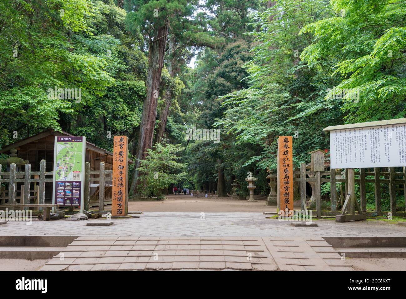 Approach to Kashima Shrine (Kashima jingu Shrine) in Kashima, Ibaraki ...