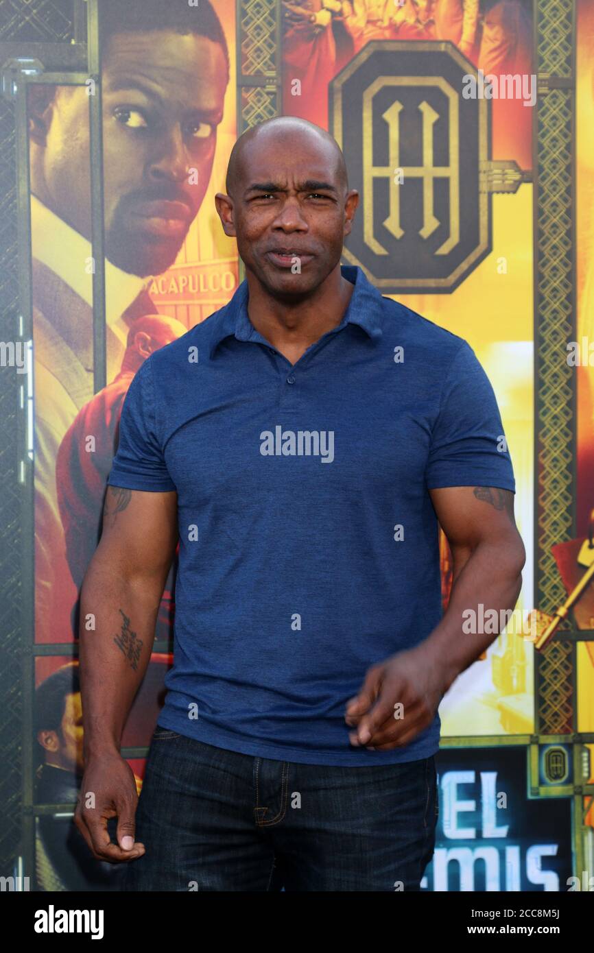 LOS ANGELES - MAY 19: Michael Beach at the Hotel Artemis Premiere at ...