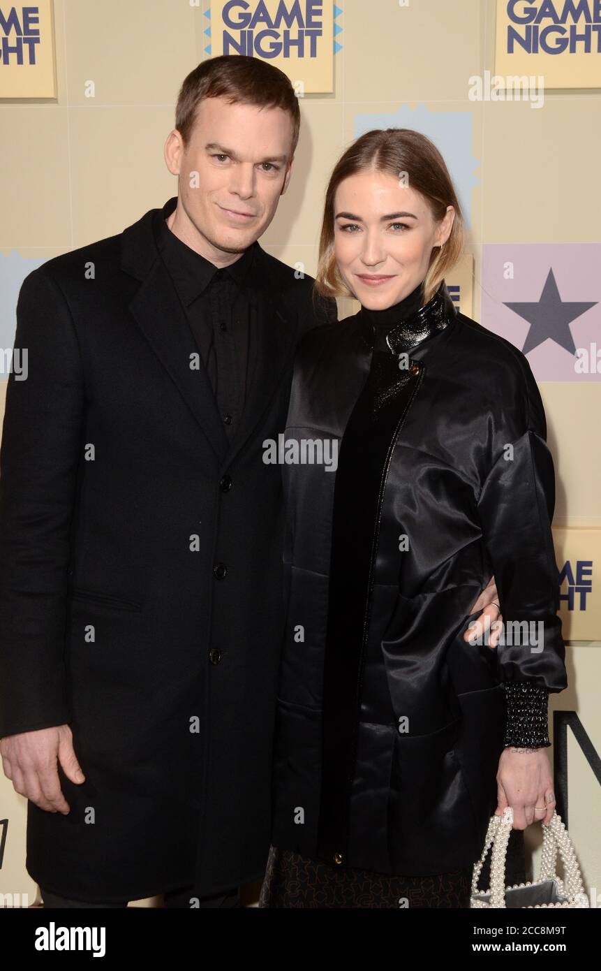 LOS ANGELES - FEB 21: Michael C. Hall at the Game Night Premiere at the ...