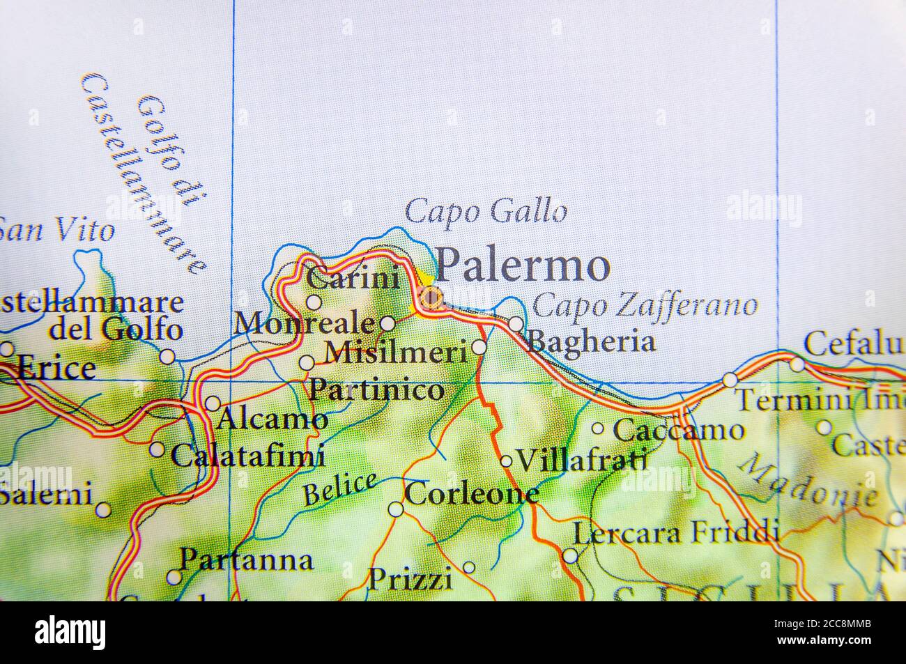 Palermo Map High Resolution Stock Photography and Images - Alamy