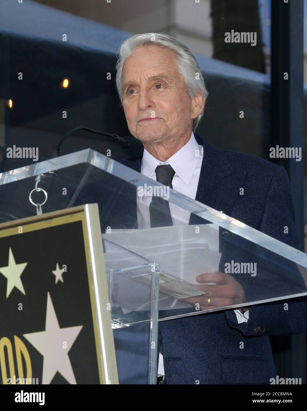 LOS ANGELES - NOV 6: Michael Douglas at the Michael Douglas Star ...