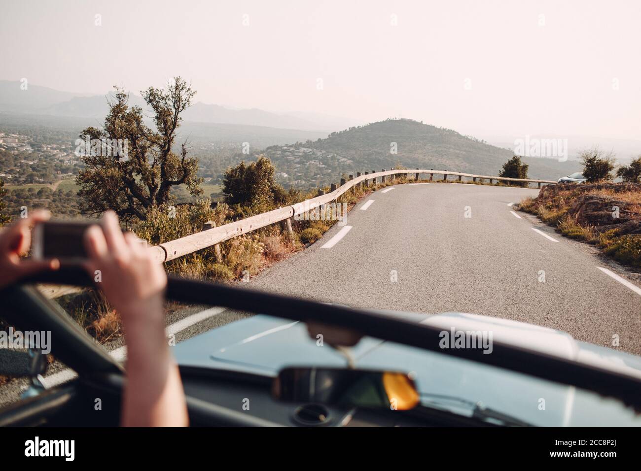 Cannes France Retro car rally. French riviera. Nice - Cannes - Saint ...