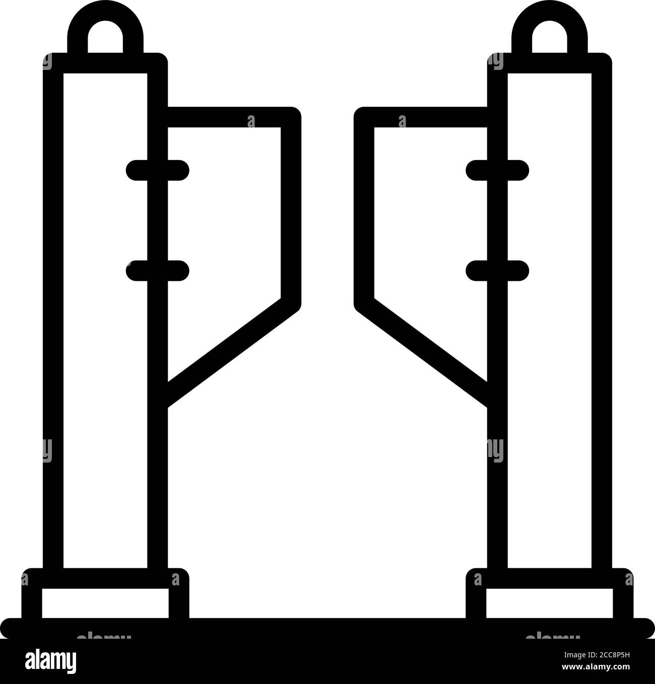 Motorway gate Black and White Stock Photos & Images - Alamy