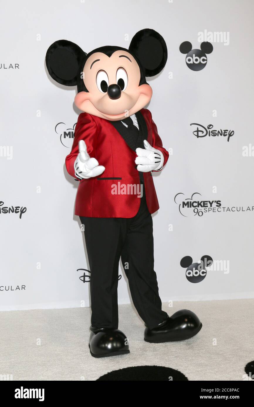 LOS ANGELES - OCT 6: Mickey Mouse at the Mickey's 90th Spectacular ...