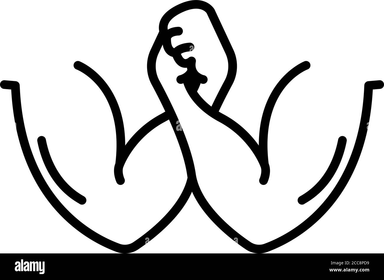 Two powerful men Black and White Stock Photos & Images - Alamy