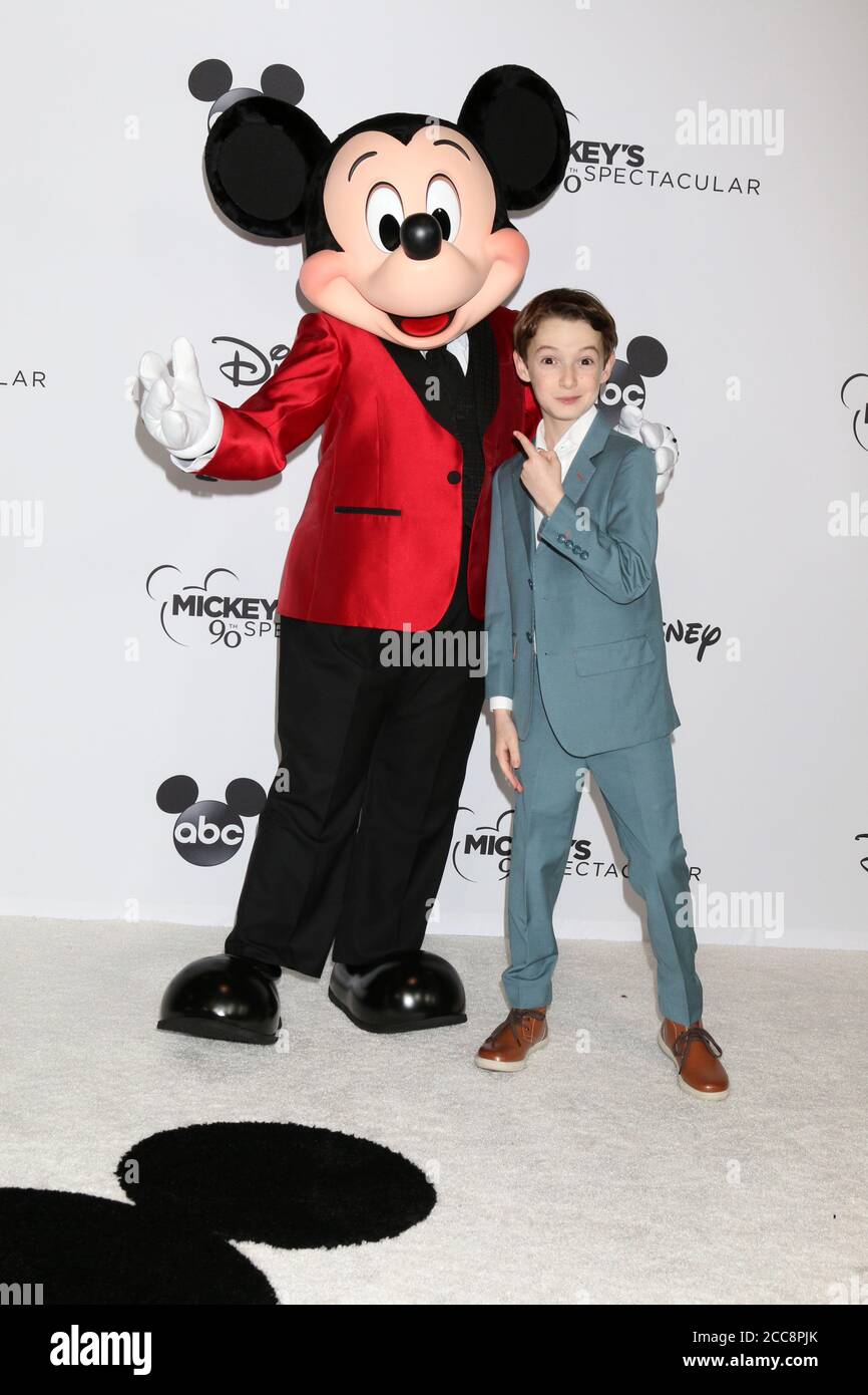 LOS ANGELES - OCT 6: Mickey Mouse, Jason Maybaum at the Mickey's 90th ...