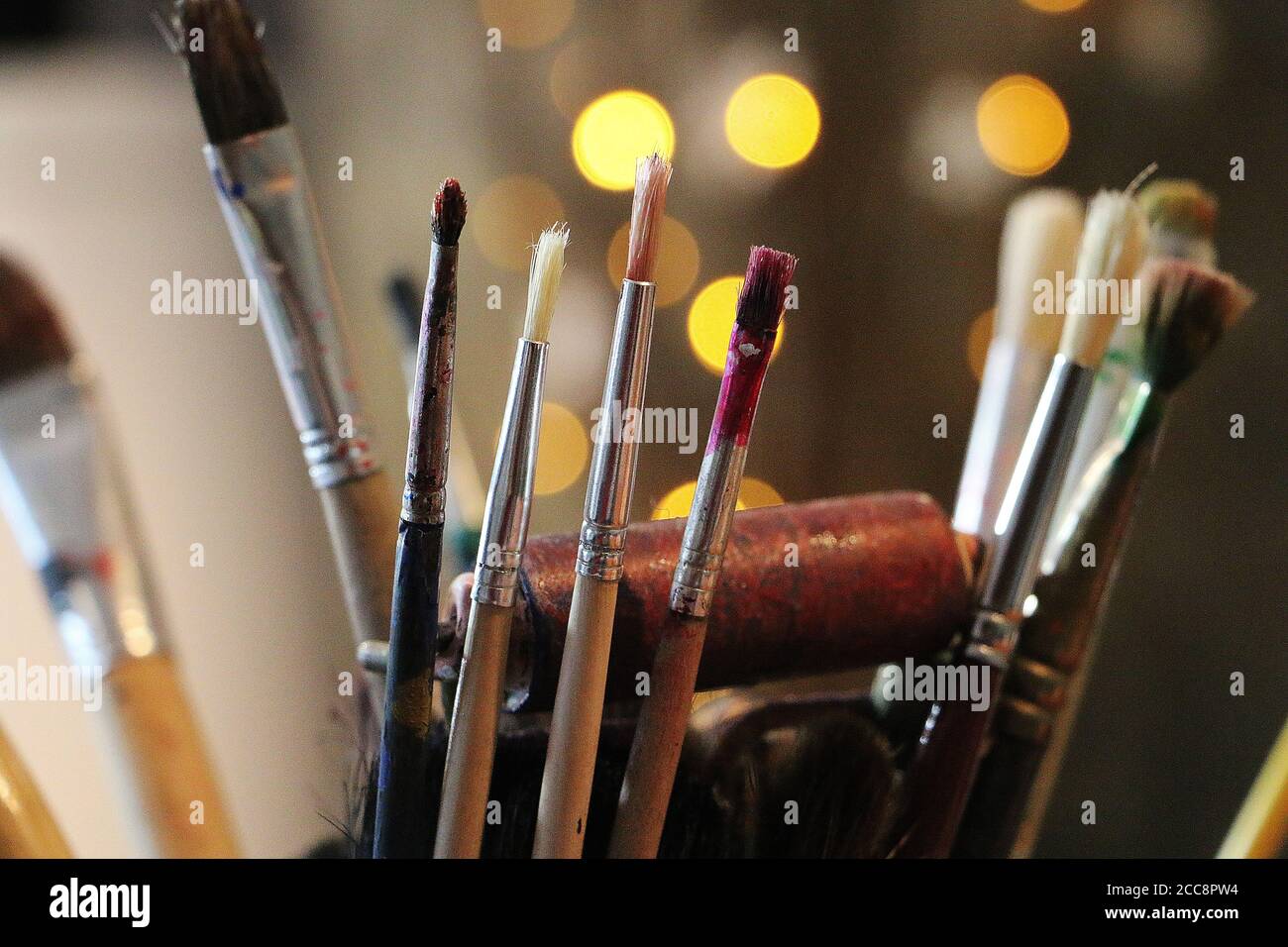Different types brushes hi-res stock photography and images - Alamy