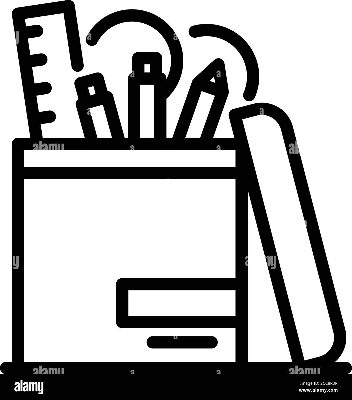 Business office workplace stuff Cut Out Stock Images & Pictures - Alamy