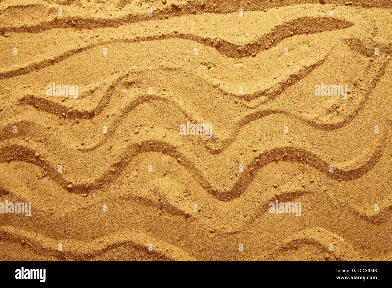 waves in the sand as nice summer background Stock Photo - Alamy