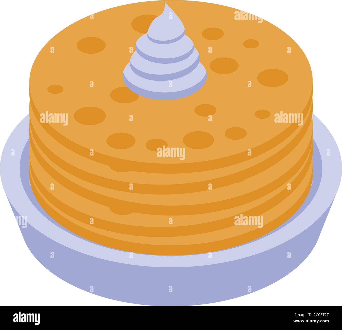 Gluttony cake icon, isometric style Stock Vector Image & Art - Alamy