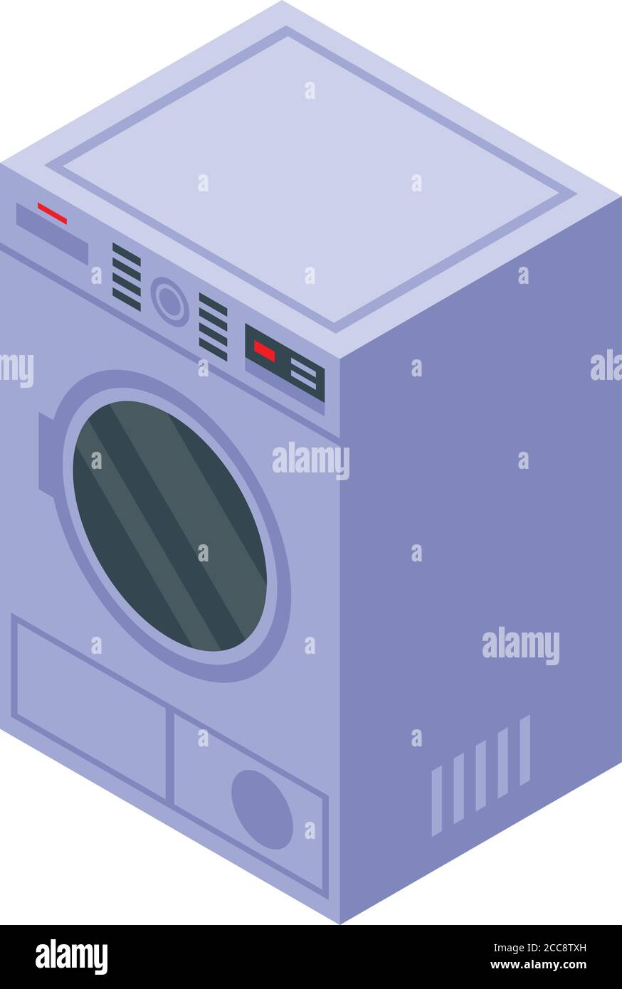 Tumble dry icon cartoon Stock Vector Images - Alamy