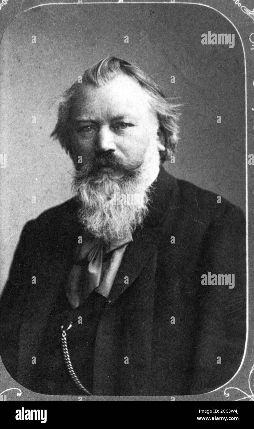 Brahms portrait Black and White Stock Photos & Images - Alamy
