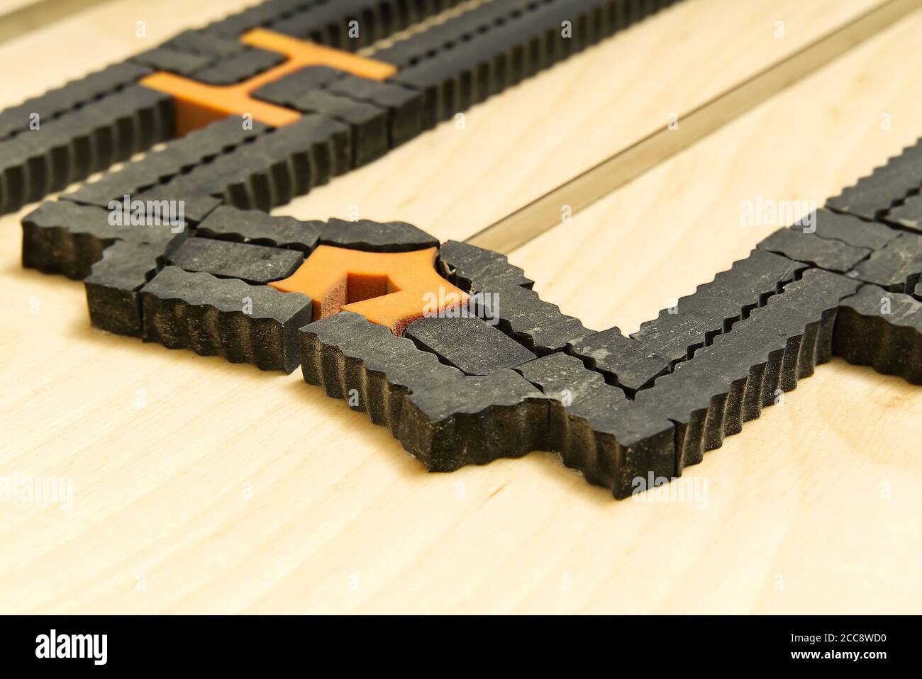 Cutting dies form - polygraph industry, for cutting and folding paper ...