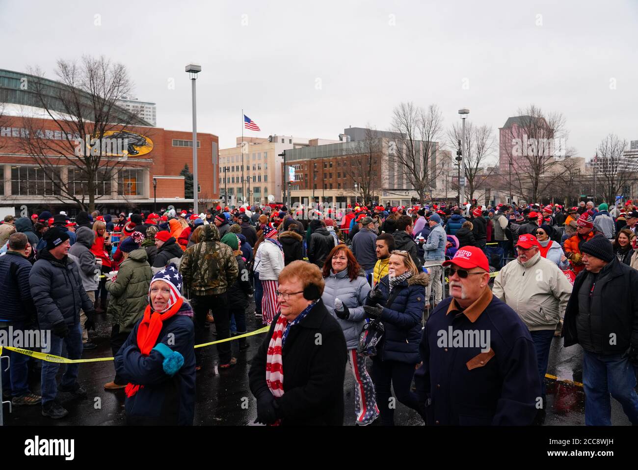 Supporters of 45th United States American President Donald J. Trump ...