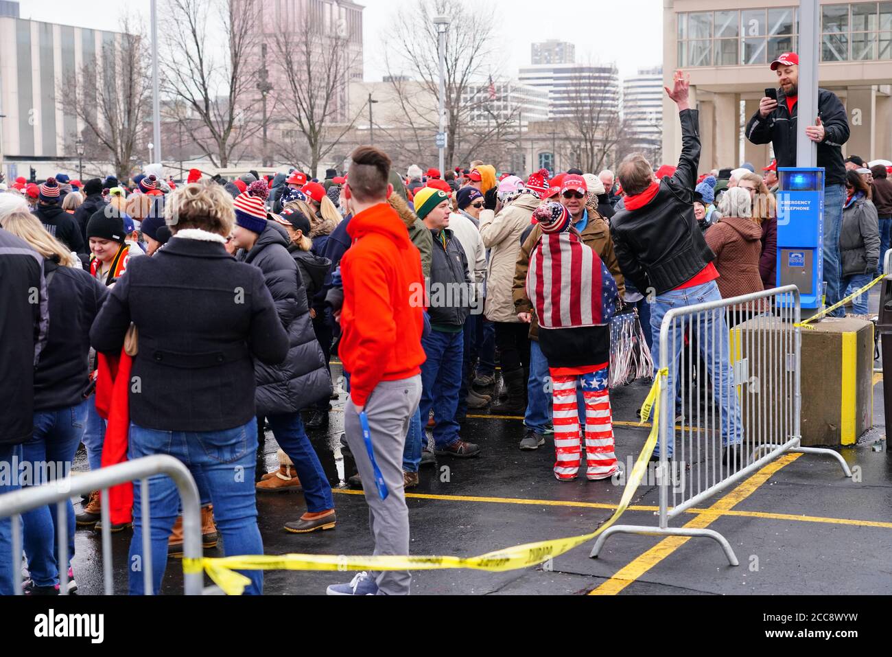 Supporters of 45th United States American President Donald J. Trump ...