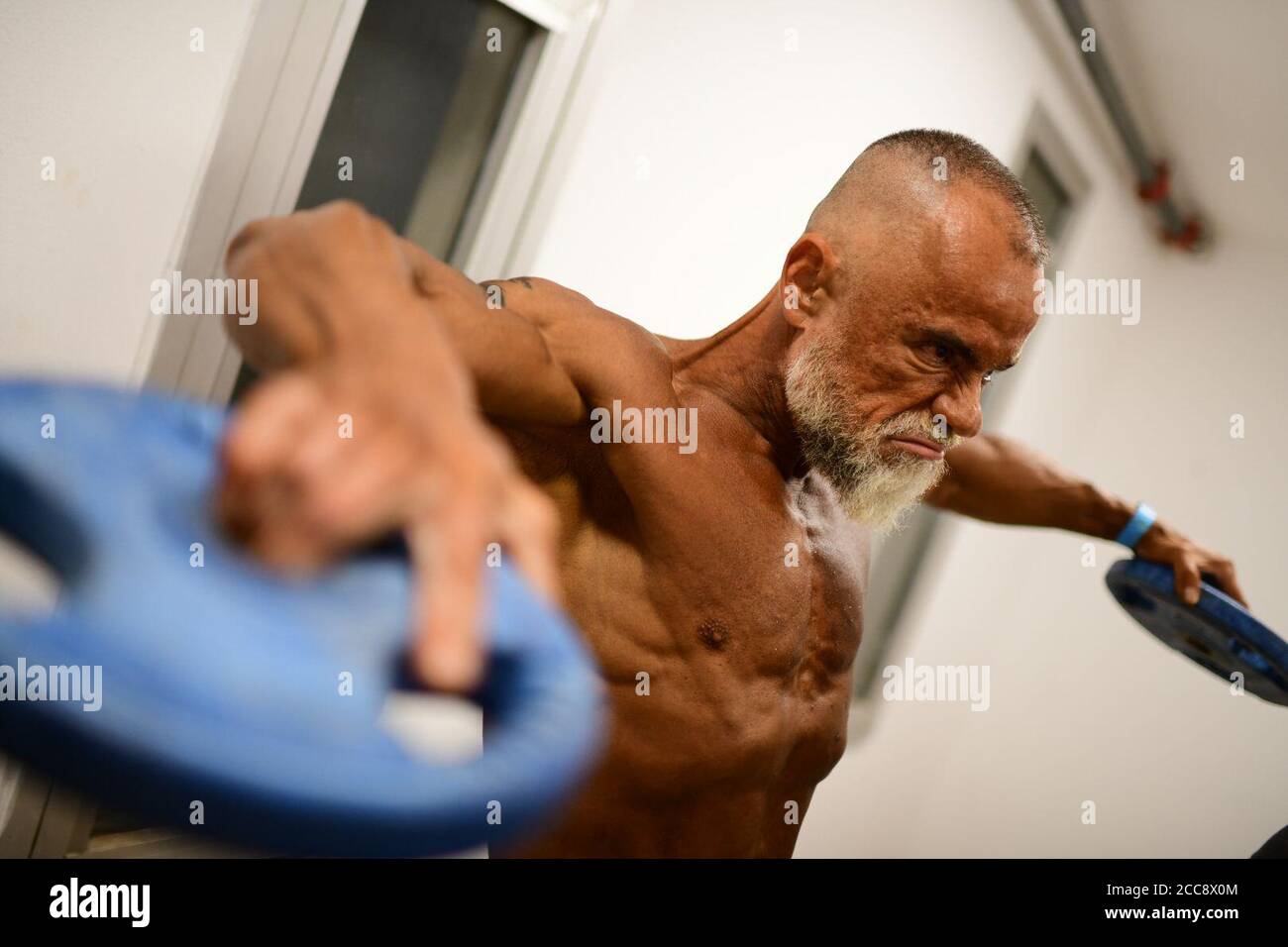 Body builders competition hi-res stock photography and images - Alamy