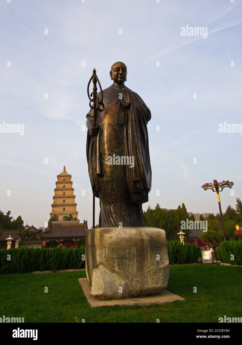 Statue chinese buddhist monk xuanzang hi-res stock photography and ...