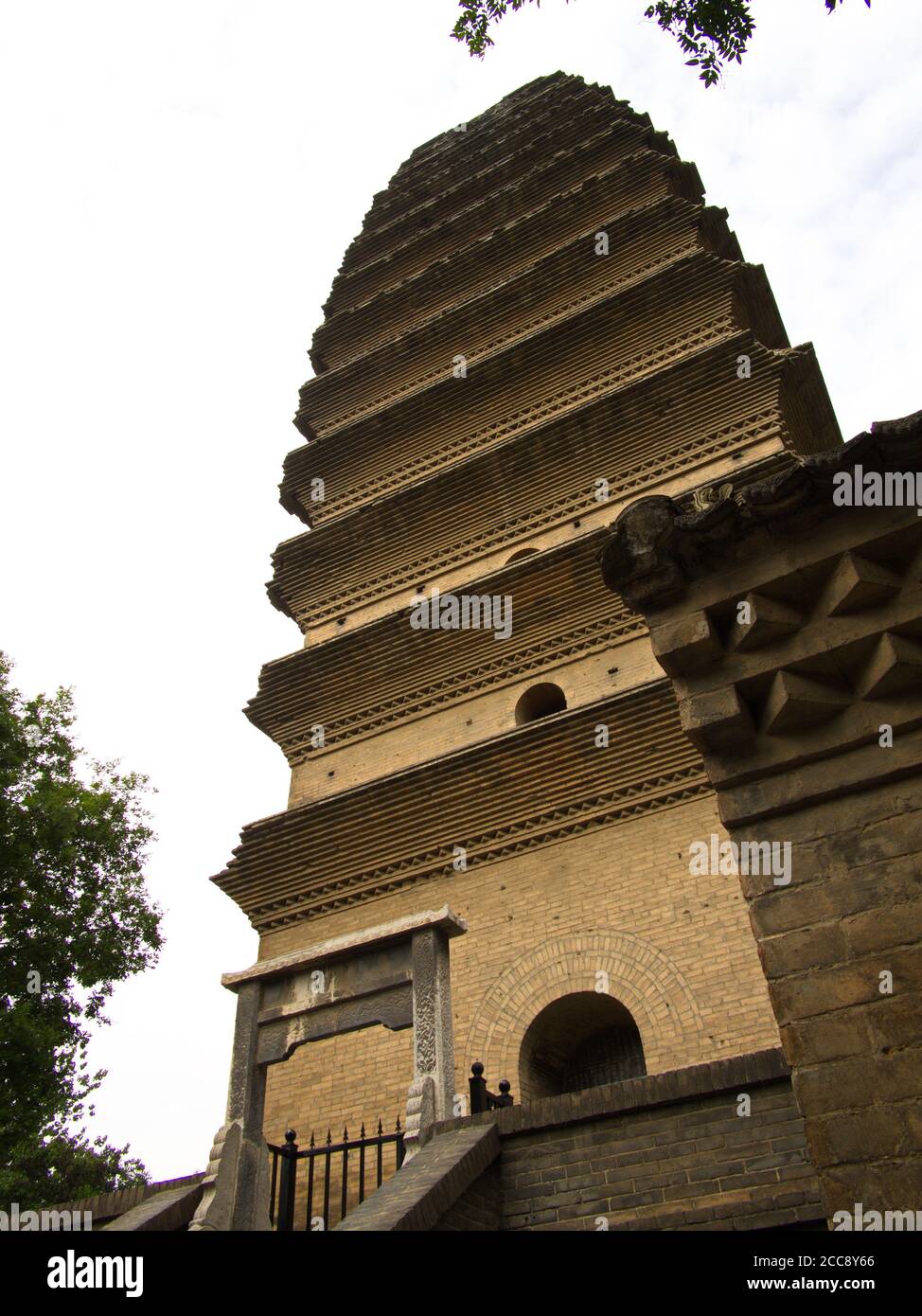 The Small Wild Goose Pagoda, is one of two significant pagodas in Xian ...