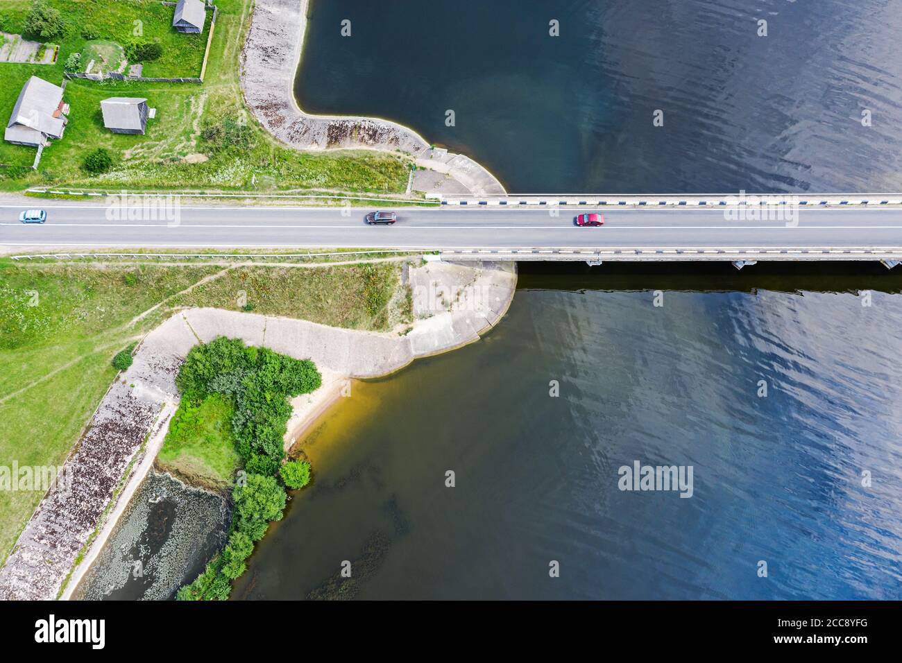 Bridge over lake hi-res stock photography and images - Alamy