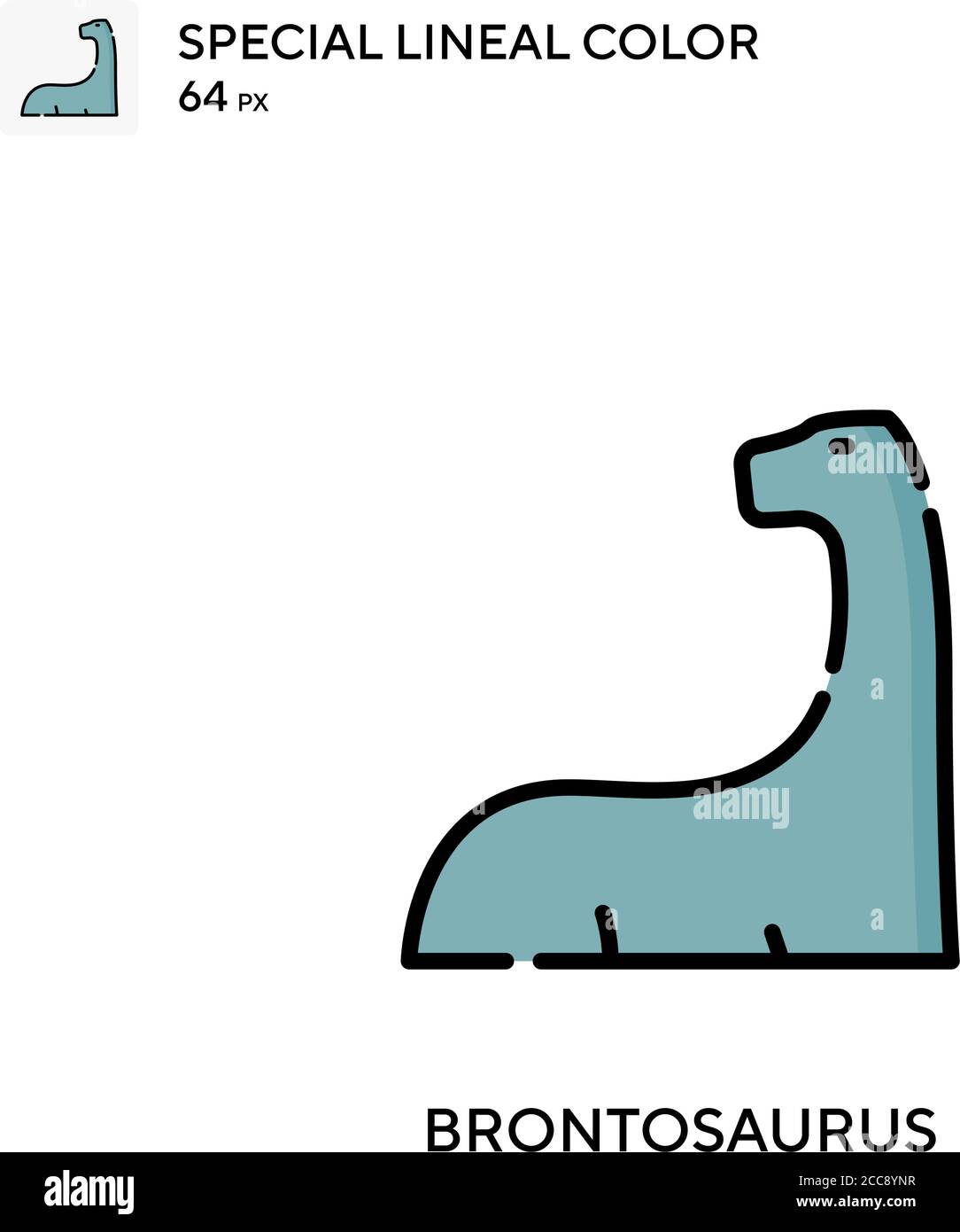 Brontosaurus Template