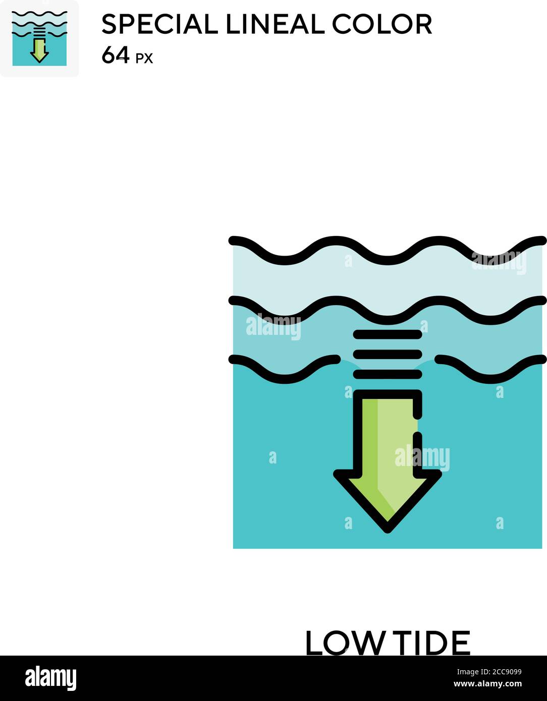 Tidal tidal bay Stock Vector Images - Alamy