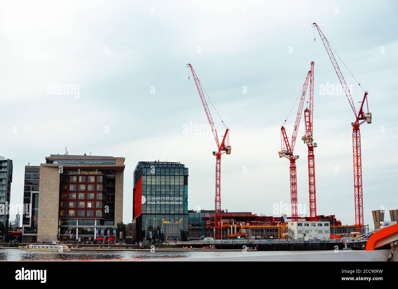 Construction site amsterdam holland hi-res stock photography and images ...