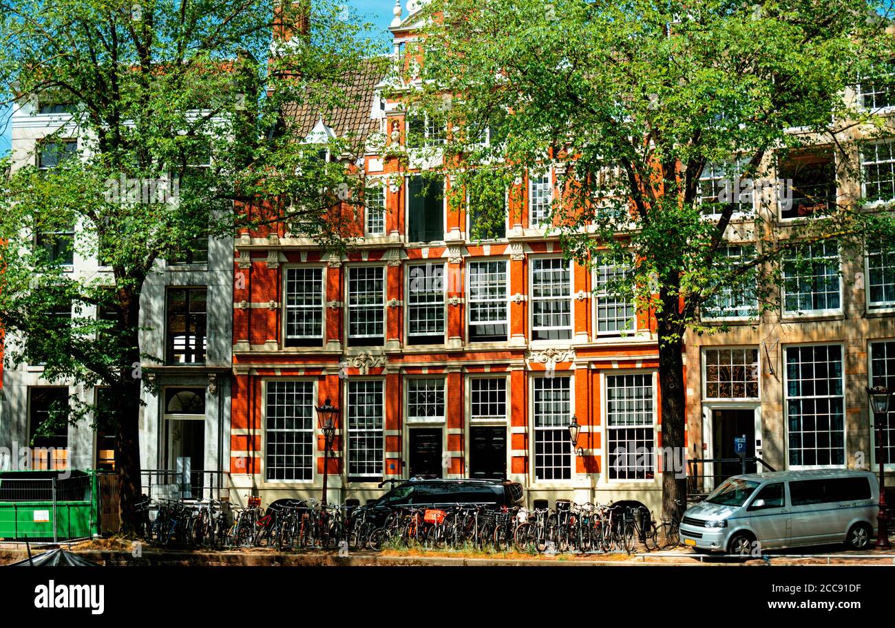 Beautifull streetscape of Amsterdam Stock Photo - Alamy