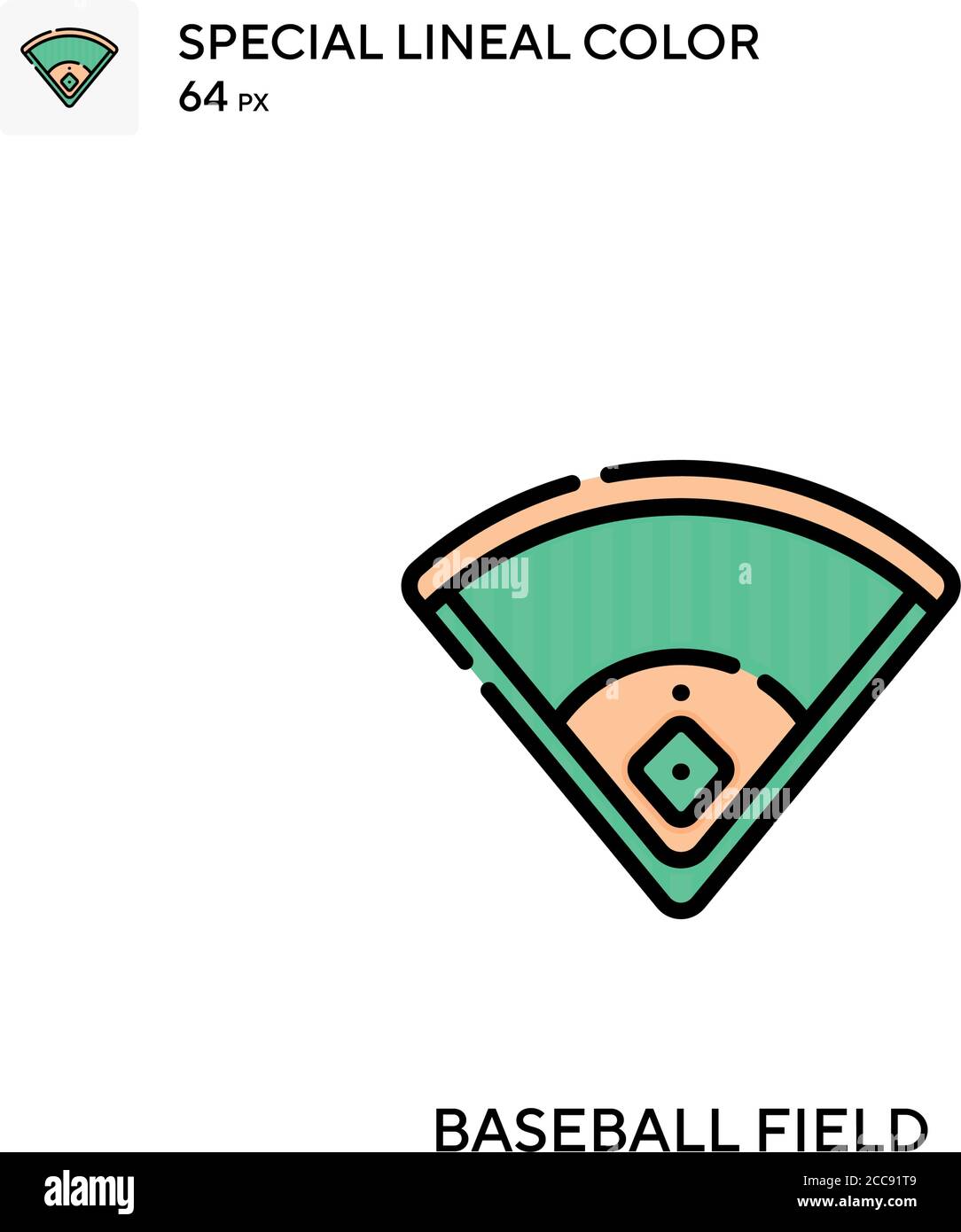 Easy Baseball Field Drawings
