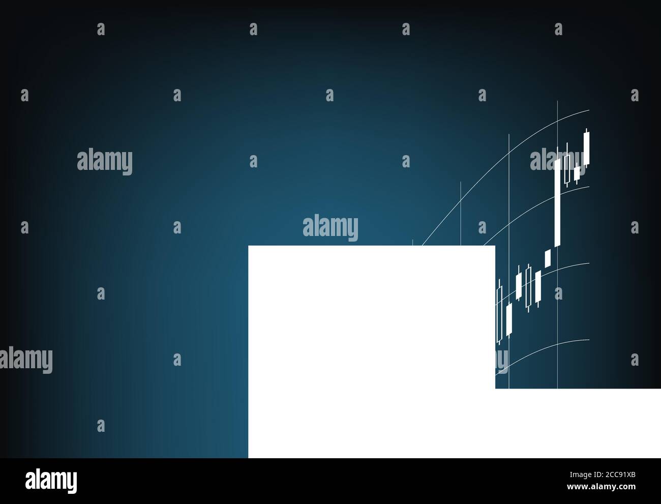 Trading school banner concept, financial literacy education Stock ...