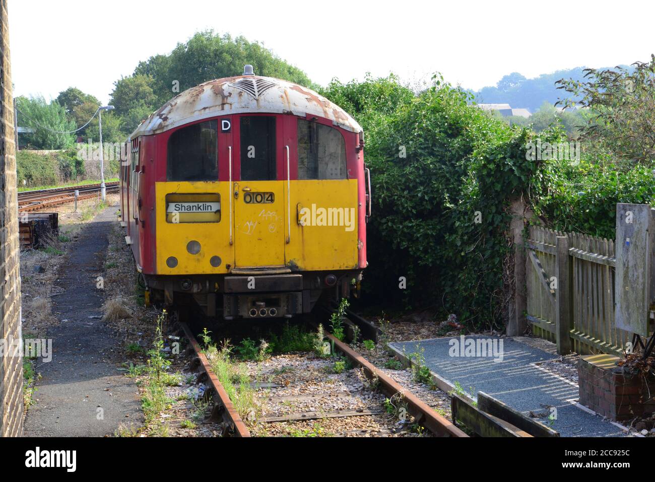 An old London Underground train on the Isle of Wight Stock Photo - Alamy