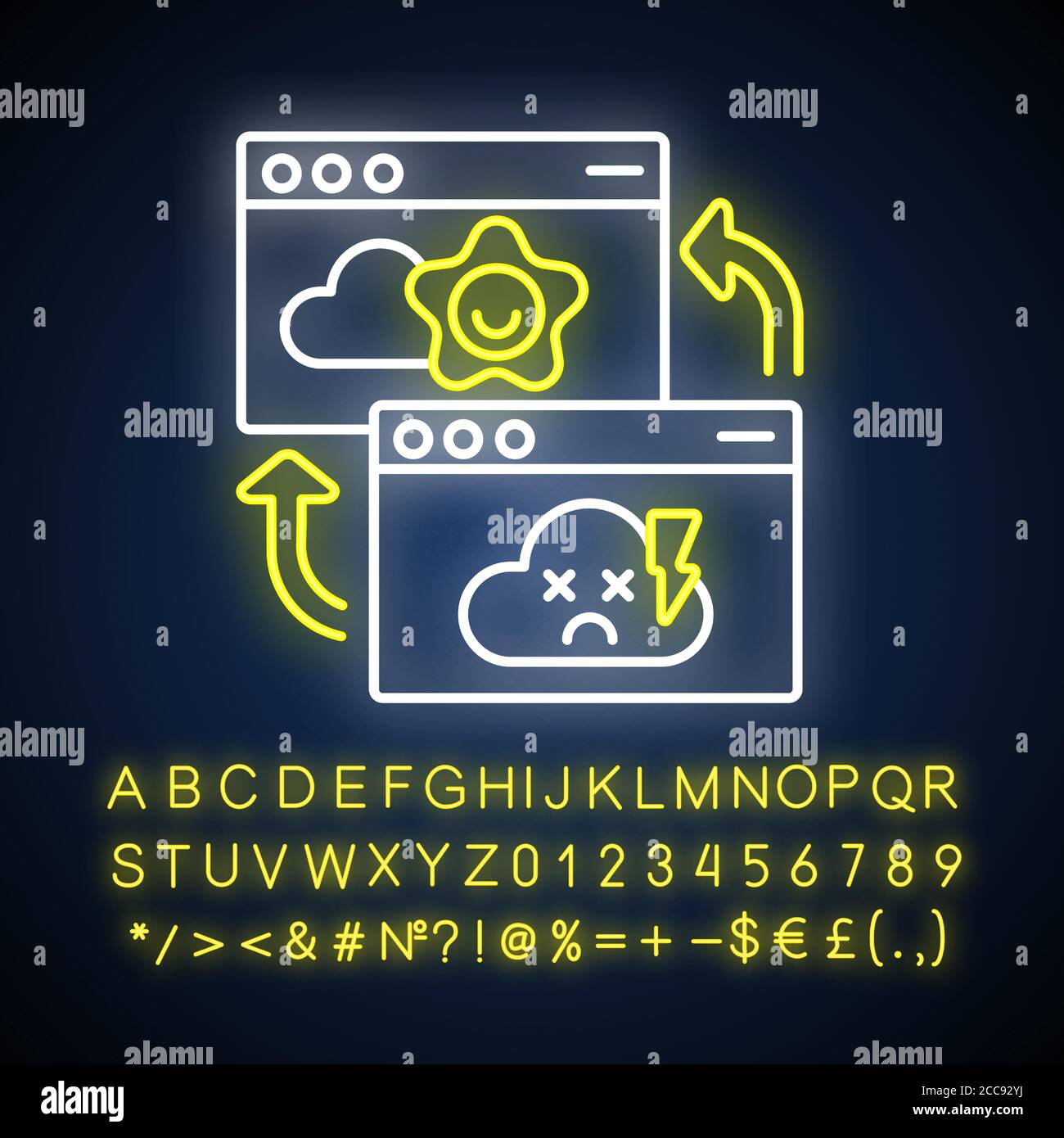 Permanent redirect Stock Vector Images - Alamy