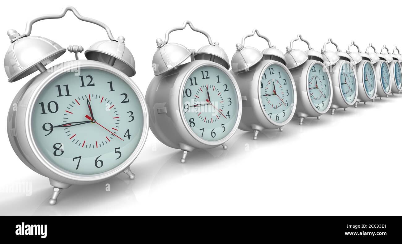Lots of clocks hi-res stock photography and images - Alamy